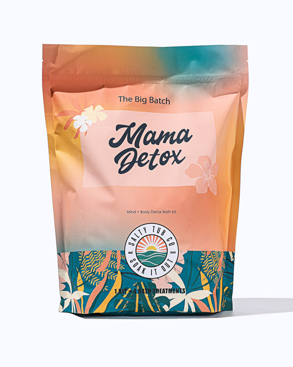 Mama Detox Big Batch Bath Kit for Relaxation | Salty Tub Co - SaltyTubCo