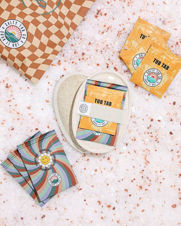 Zen Big Batch Bath Kit for Stress & Anxiety Relief | Salty Tub - SaltyTubCo